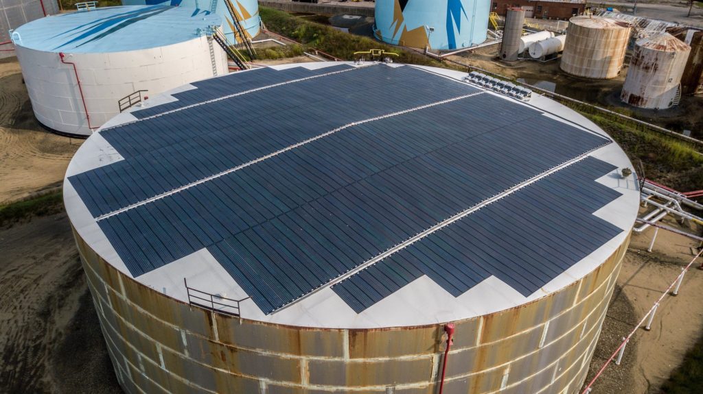 Sprague Energy Installs Flexible Thin Film Solar Panels On Its Oil ...